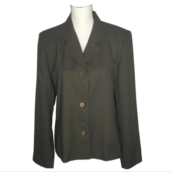 Morton Bernard | Jackets & Coats | Morton Bernard Green Blazer | Poshmark